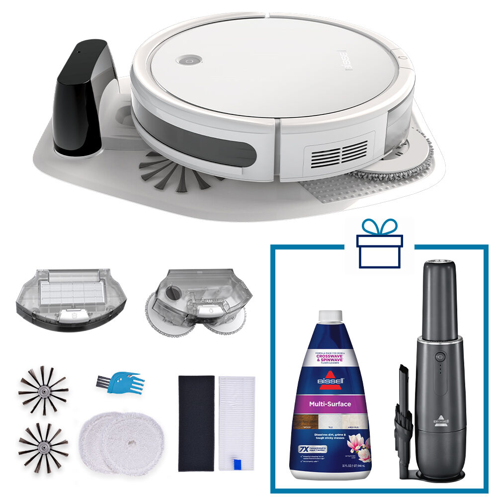 NEW! BISSELL® SpinWave® Wet and Dry Robotic Vacuum